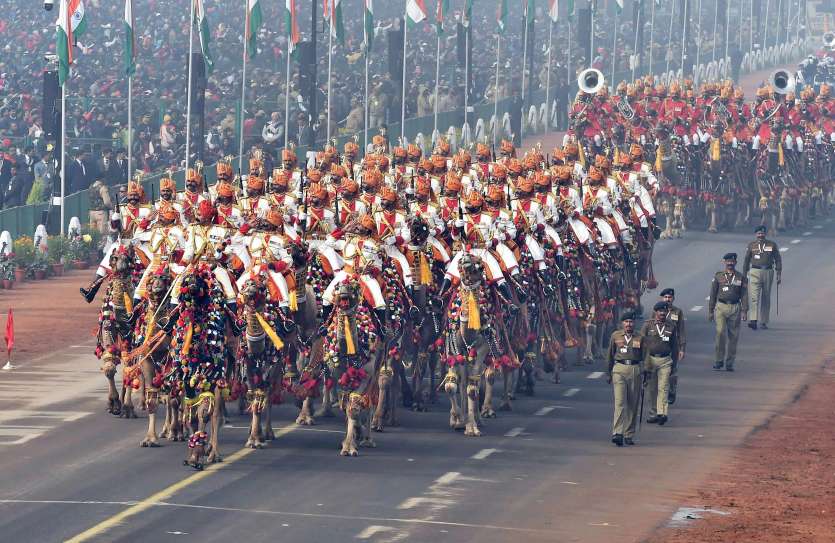 India's military might, cultural diversity on display at Rajpath during ...