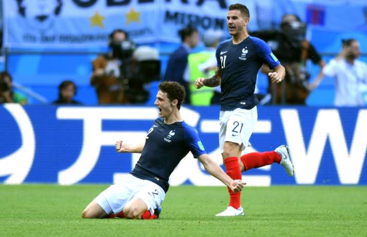 Watch Benjamin Pavards Screamer Against Argentina Voted Best Goal Of